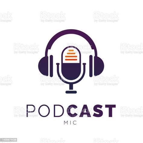마이크와 헤드폰 아이콘을 사용한 팟캐스트 디자인 아이콘에 대한 스톡 벡터 아트 및 기타 이미지 아이콘 팟캐스팅 Dj