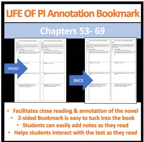 Life Of Pi Annotation Bookmark Chapters 53 69 By Similes And Syntax