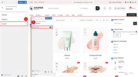 How To Setup Search By SKU Of Shopier Woocommerce Bosa Themes