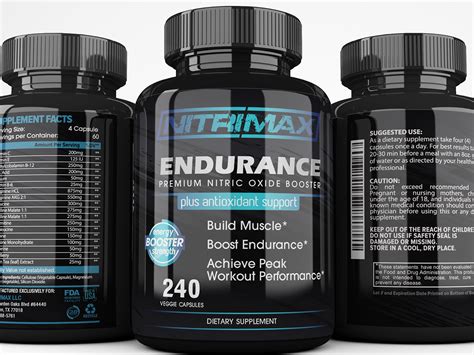 Nitrimax Supplements by Youssef Elaassiri on Dribbble