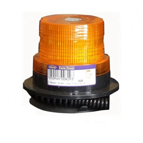 Led829 Led Beacon Single Flash Pattern 12 24v