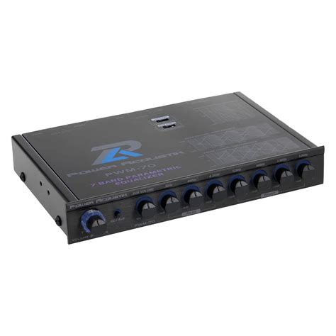 Power Acoustik PWM70 7 Band Parametric Equalizer