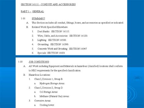 Area Classification Ppt