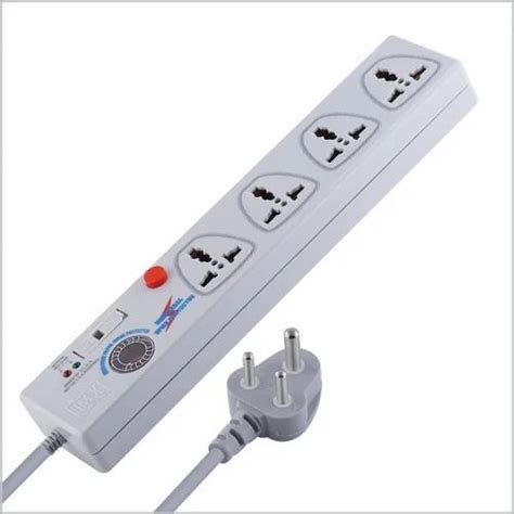 3 Pin Mx 774 4 Outlet Power Strip Universal Socket Surge Protector At Rs 680 In Mumbai