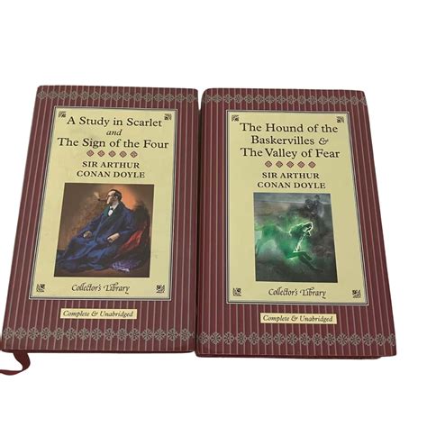 Sherlock Homes Stories Set Of 2 By Sir Arthur Conan Doyle