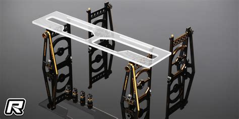 Red RC Arrowmax Black Golden Th Touring Car Setup System