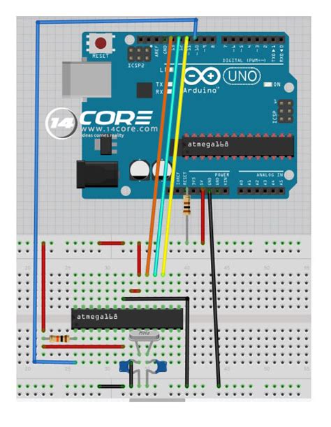 Burn Bootloader To Atmega168328 Arduino Isp