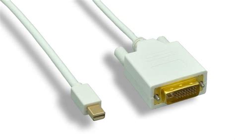 Mini DisplayPort To DVI Single Link Cable 6FT PC Cables Search