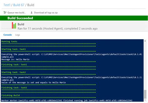 Passing Values Between Tfs 2015 Build Steps Mummys Blog