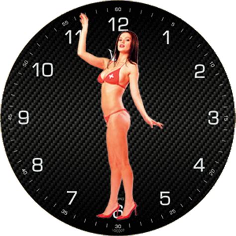 Sexy Girl Analog Clock Widget APK Download Software Apk