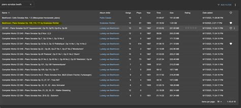 Improve Search Behavior Feature Requests Symfonium Support