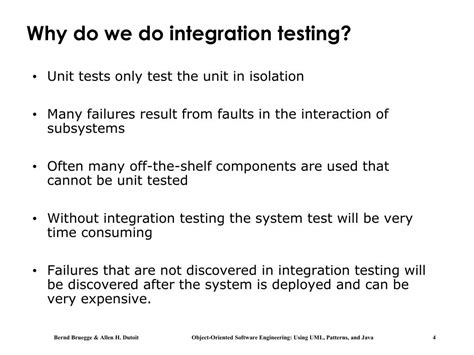 ppt chapter 11 testing part 2 integration and system testing