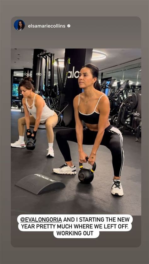 Eva Longoria Shows Off Her Toned Figure In Tights And Ripped Top As She Works Up A Sweat In