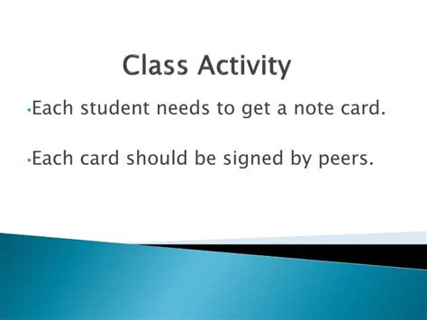 Ppt Class Activity Powerpoint Presentation Free Download Id1625522