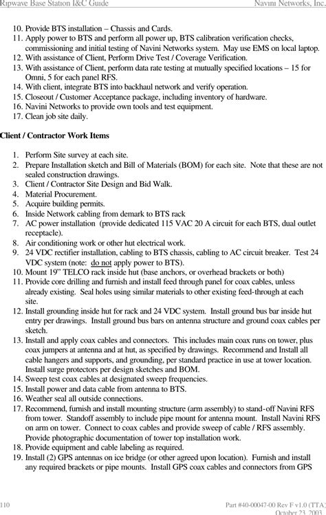 Cisco Systems Ism Bts R2 Ism Band Bts With 17 Dbi Panel Antenna User Manual Appendix Pt 1 40