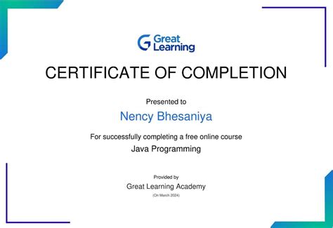 nency bhesaniya on linkedin javaprogramming coursera certificate professionaldevelopment…