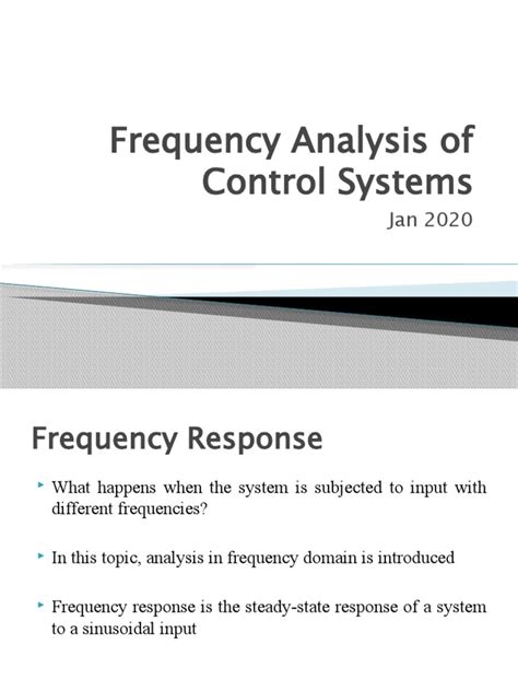 Frequency Responce 2020 Pdf Telecommunications Engineering