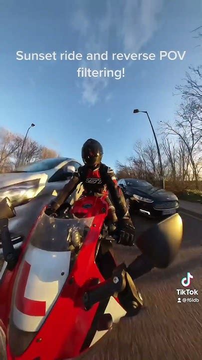 Sunset Ride And Reverse Pov Filtering Youtube