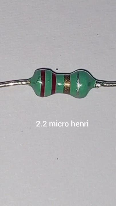 Inductor Value From Colour Code Short Youtube