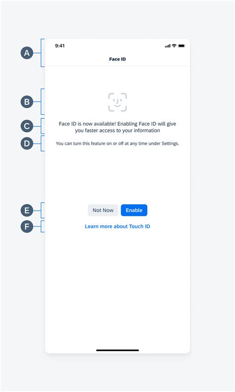 Biometric Authentication Sap Fiori For Ios Design Guidelines