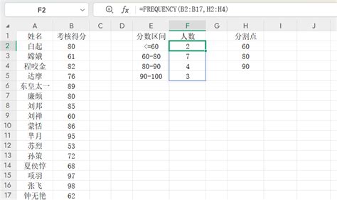 被低估的excel神器！frequency函数3招搞定数据统计，办公效率翻倍 趣帮office教程网