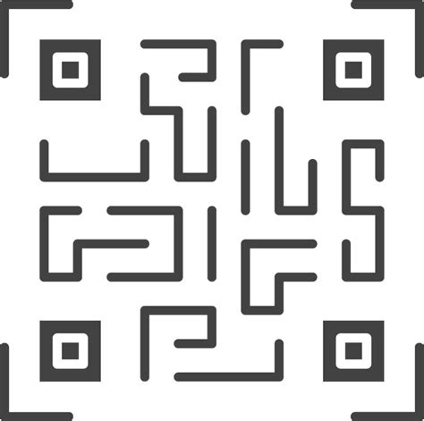 qr code icon vector image suitable for mobile apps web apps and print