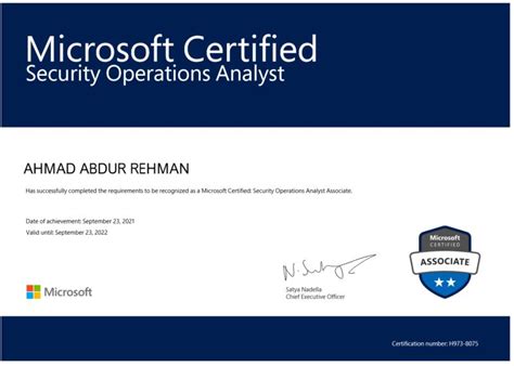 Ahmad A På Linkedin Security Certifiedsoc Secops Socanalyst Cybersecurity Azuresecurity
