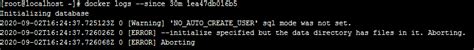 Docker启动容器后就闪退的解决方法参考docker安装sqlserver后启动容器后闪退 Csdn博客
