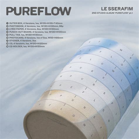 Le Sserafimが2ndフルアルバム「pureflow Pt1」のリリースが決定！トレーラー映像も公開！