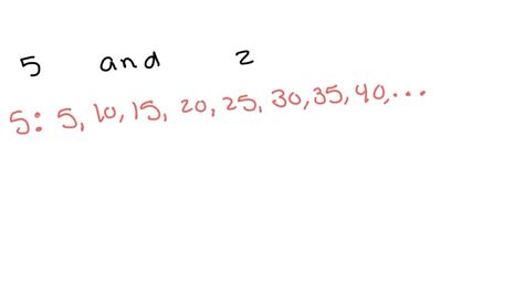 solved determine a set of three numbers that are divisible by both