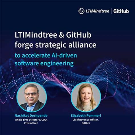 Ltimindtree And Github Partner To Accelerate Ai Driven Softwar