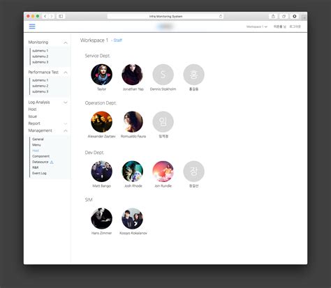 Infra Monitoring System On Behance
