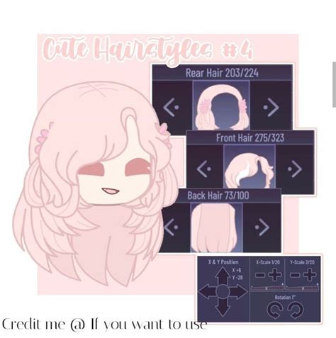 Прически для ос гача клуб Zefirka Club фото и картинки