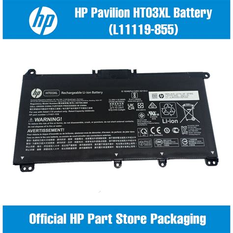Hp Official Ht Xl Battery For Hp Pavilion X Battery L Hp Laptop Battery