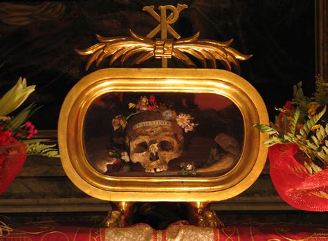 St Valentines Relics In Rome A Slightly Grisly Reminder T Flickr
