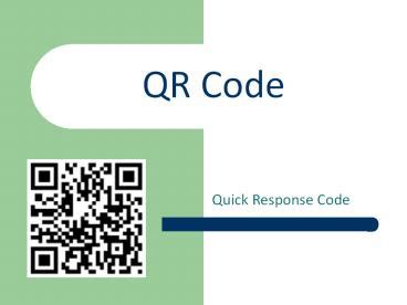 QR Code Presentation Free To Download