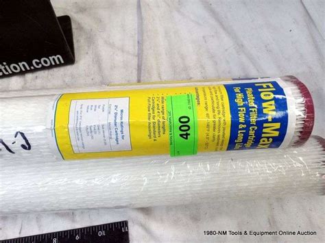 Flow Max Filter Cartridges Bentley And Associates Llc