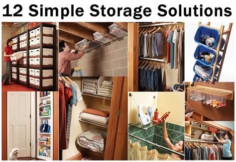 Simple Storage Solutions DIY Craft Projects