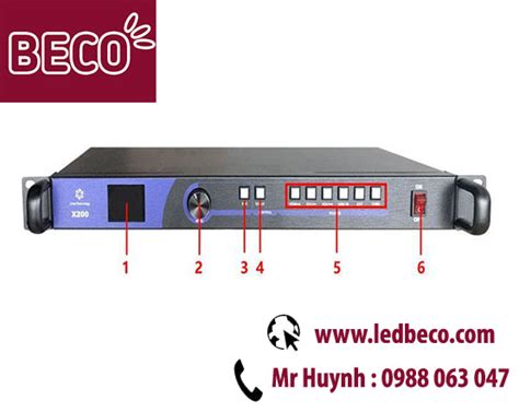 Bộ xử lý hình ảnh Linsn X LED MINH ANH VIỆT NAM