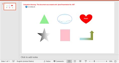 C VB NET Add Shapes To PowerPoint Presentations