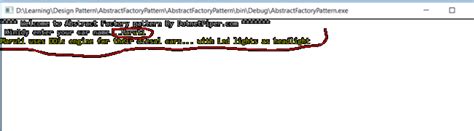 Abstract Factory Pattern Using C Real World Example