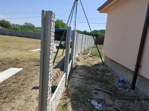 Производство и монтаж на огради пана и изделия от бетон