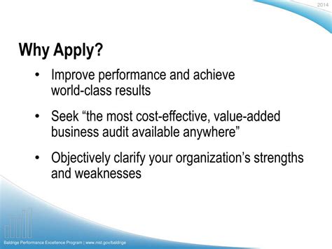 Ppt Baldrige Performance Excellence Program Nist Baldrige