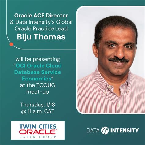Data Intensity On Linkedin Oracle Tcoug Oracleace Twincities Dataintensity