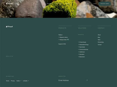 Footer Design Best Practices Awwwards