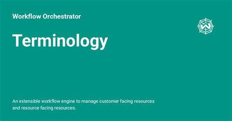 Terminology Workflow Orchestrator
