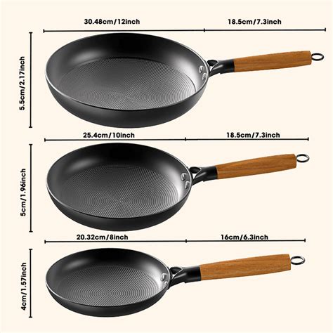 How To Measure A Fry Pan Frying Pan Size Guide Imarku