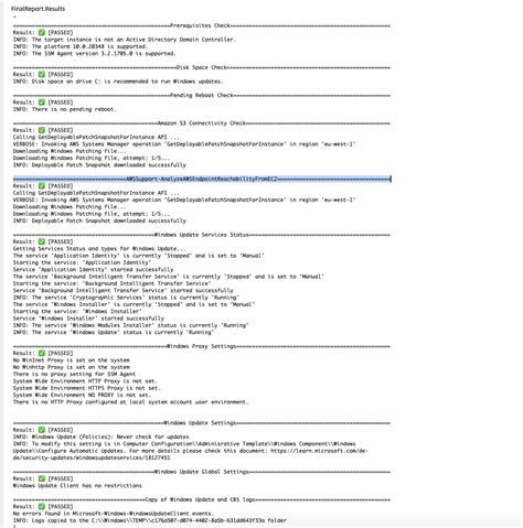 Awssupport Troubleshootwindowsupdate Aws Systems Manager Automation Runbook Reference
