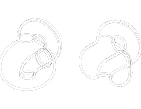 Optical Illusion Klein Bottle By Mc Escher 3d Printing Model Threeding