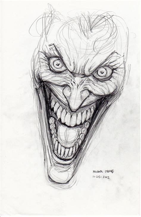 The Joker Joker Sketch Joker Drawings Creepy Drawings Book Art Drawings Tattoo Design